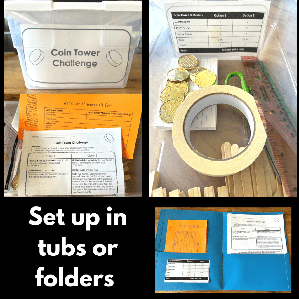 Quick Build STEM Activities Set 3 - Simple Machines - STEM Challenges